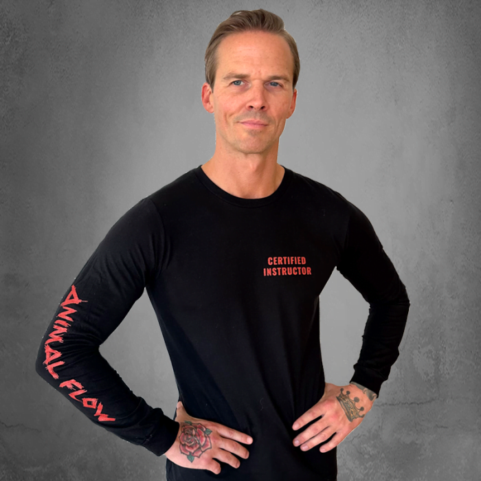 AF Instructor Long Sleeve Shirt (Unisex) Black or Heather Clay - Animal ...